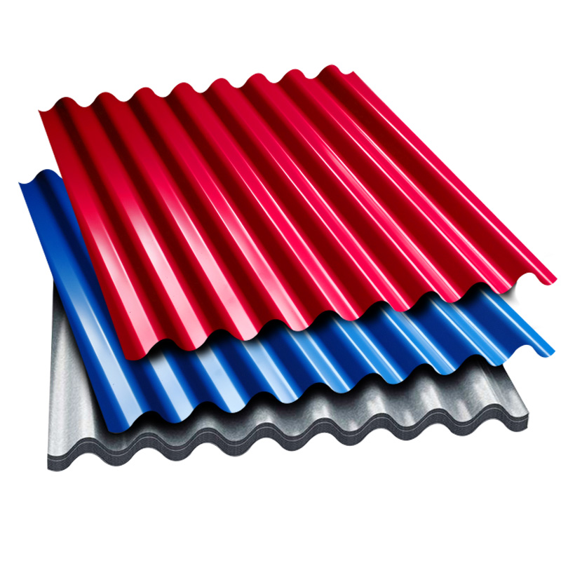 China Prepainted Corrugated Color Roofing Sheet Metal Roof Tile Sheet ...